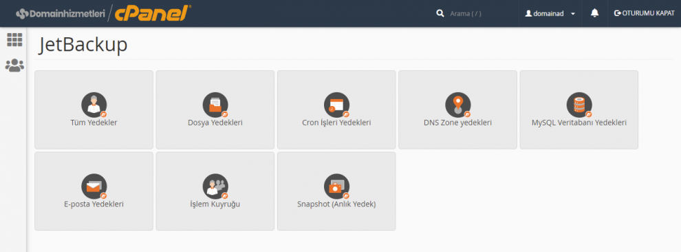 cPanel’de JetBackup Nedir ve Nasıl Kullanılır? – Blog - Domainhizmetleri.com