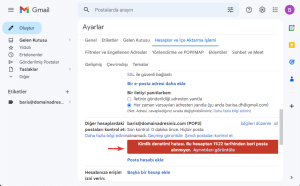 Gmail'e Harici POP3 E-posta Hesabı Ekleme – Blog - Domainhizmetleri.com